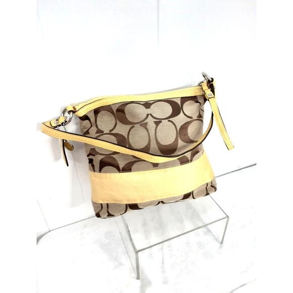 Coach | Bags | Coach Signature Canuvas Tote Shoulder Bag 3674 | Poshmark